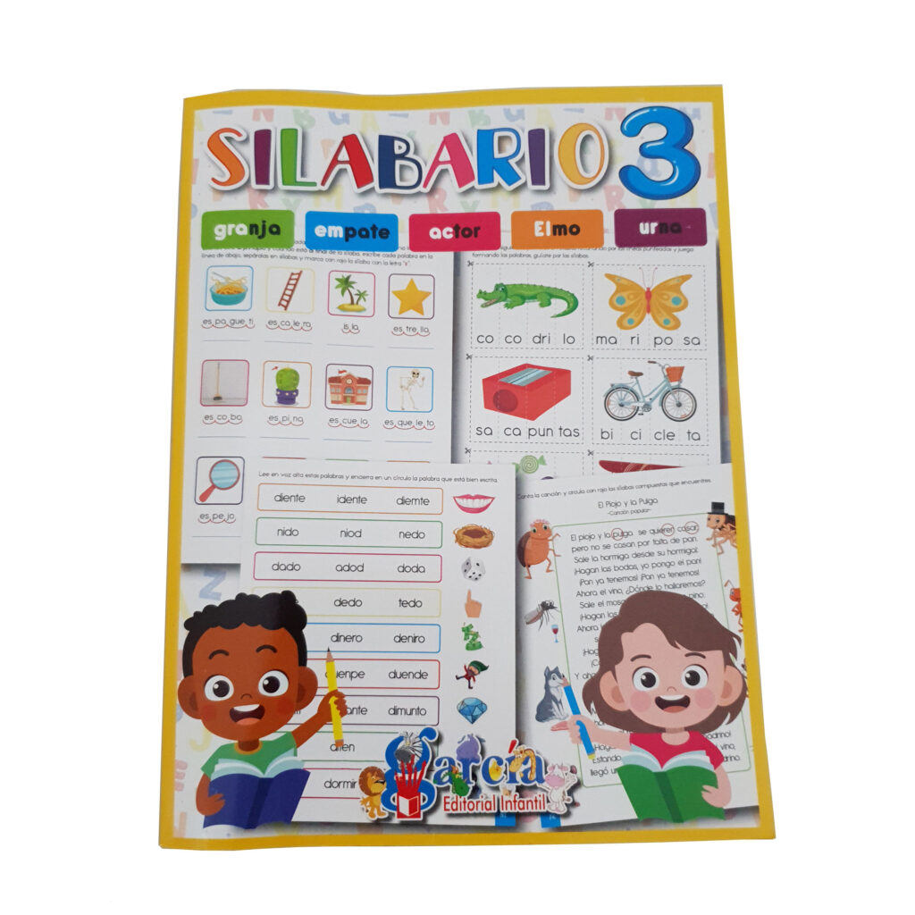 Libro de actividades silabario 3 – Caavi